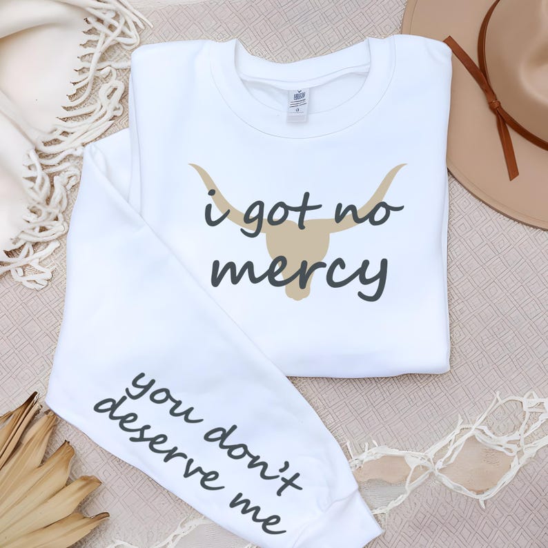 I Got No Mercy SVG & PNG Instant Digital Download Country Music Svg ...