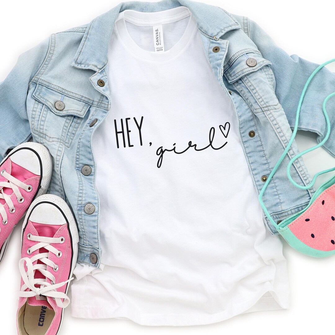 Hey Girl Svg, Bestie Shirt Svg, Best Friends Svg, Friend Birthday Gift ...