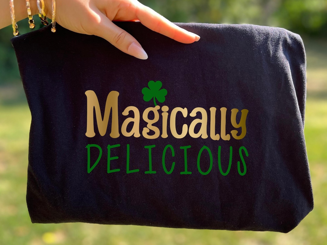 Magically Delicious Shamrock SVG: St Patrick's Day Design (digital ...