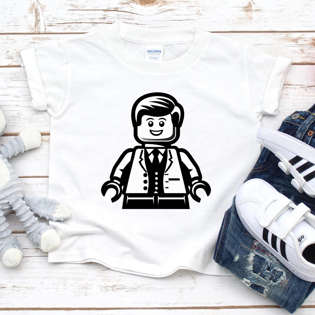 Block Figure, Building Brick Png, Building Brick Gift, Lego Gift, Lego ...