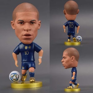 FIFA World Cup Action Figure Cake Topper Messi, Ronaldo, Mbappe With ...