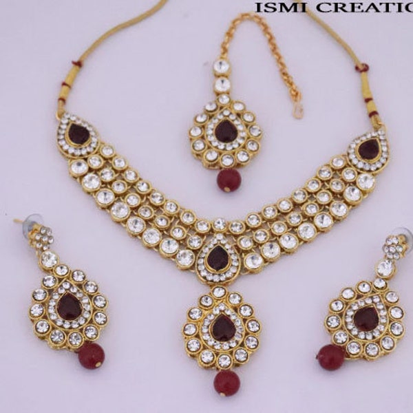 Red Jewelry Set - Etsy