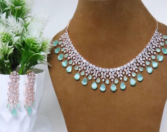 Mint Bridal Jewelry | Etsy