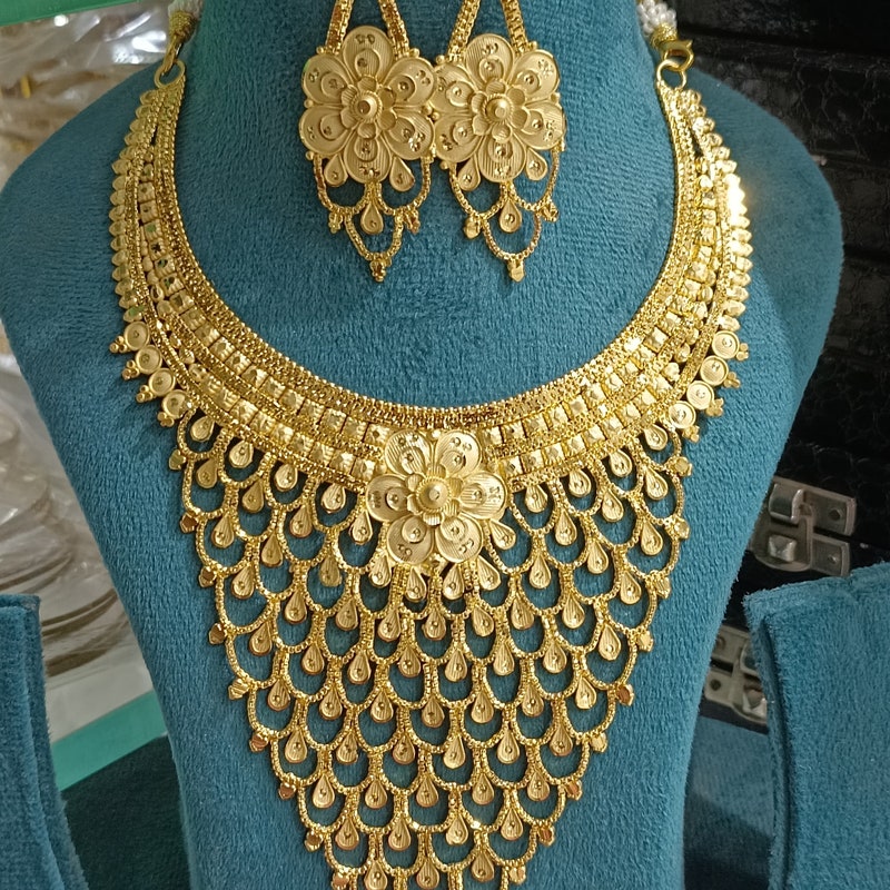 Dubai Gold Jewelry Set - Etsy