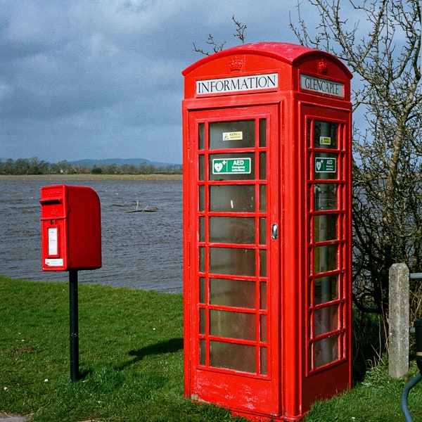 Red Telephone Box - Etsy