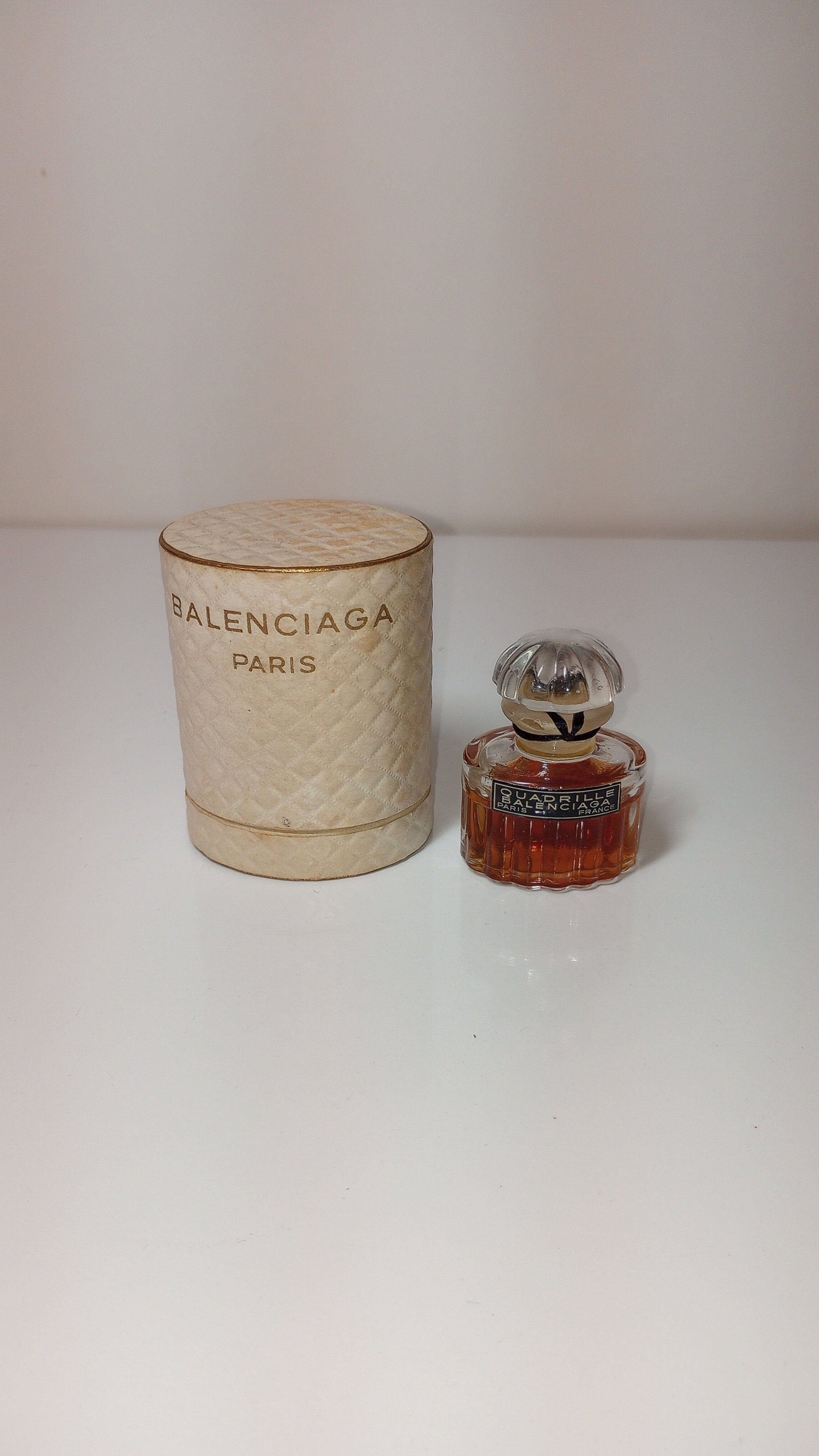 Vintage Balenciaga quadrille Mini Perfume - Etsy