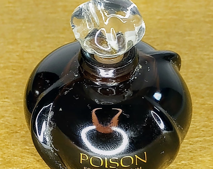 Vintage Christian Dior POISON Mini Perfume Bottle - Etsy