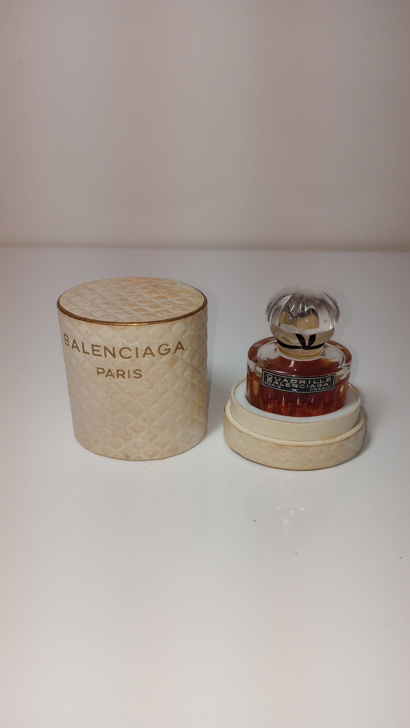 Vintage Balenciaga quadrille Mini Perfume - Etsy