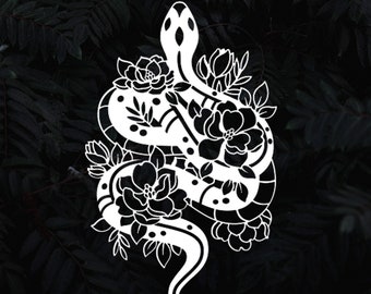 Snake Car Decal Sticker - Etsy