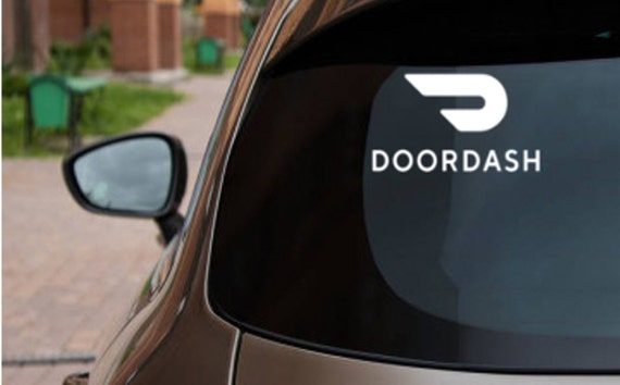 DOORDASH Car Decal / Sticker - Etsy