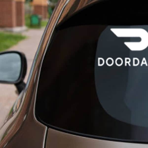 Doordash Car Decals - Etsy