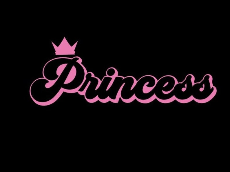 Y2k Princess - Car Decal/sticker - Etsy