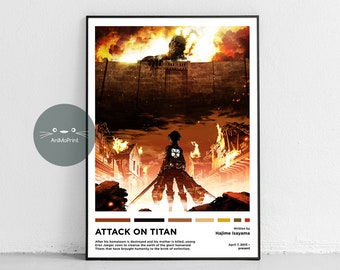 Anime Wall Art Poster | Etsy
