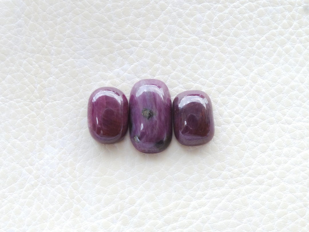 Astounding Natural Ruby Shape Mix Size 18-14 Mm Cabochon for Making ...