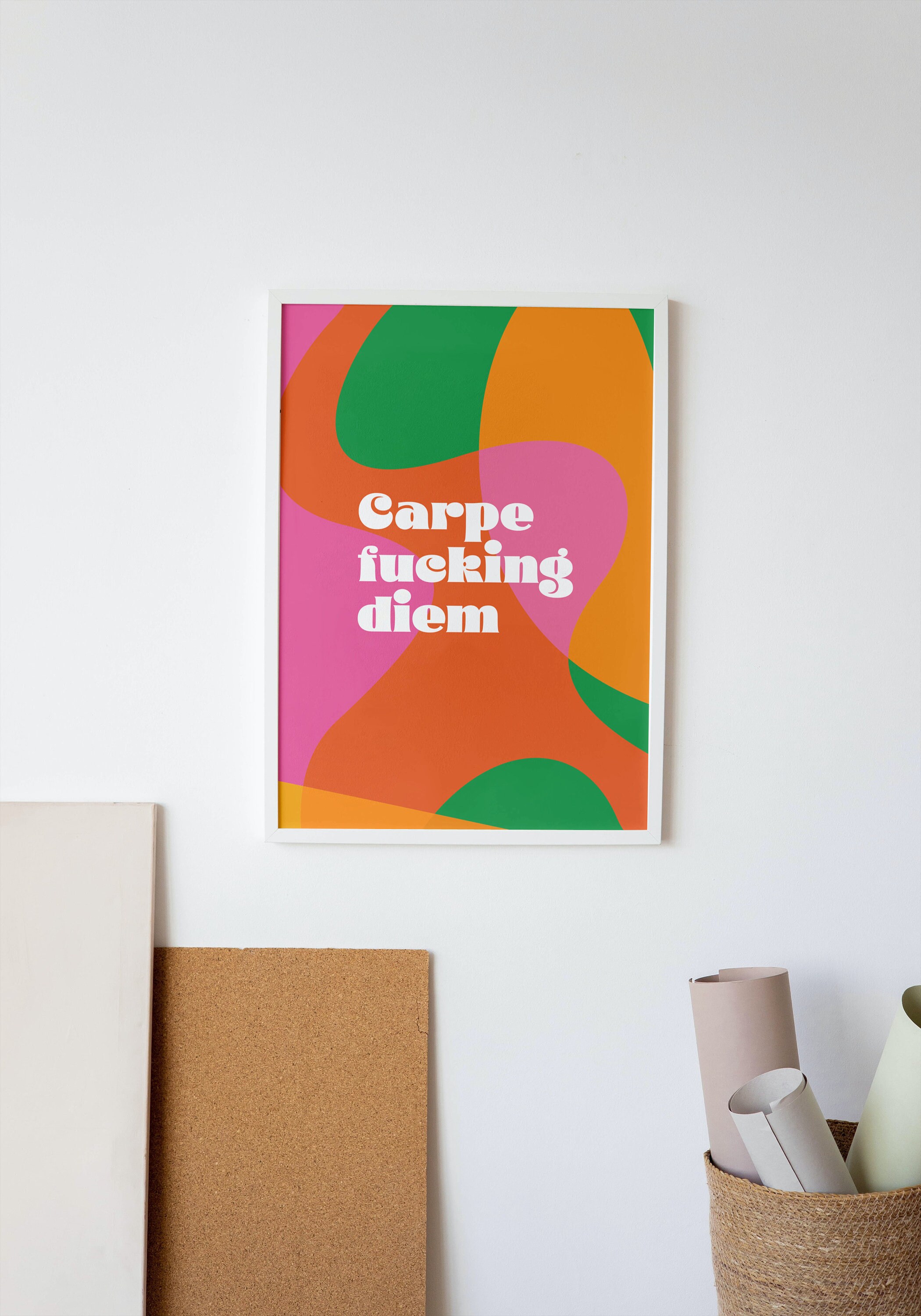 Unhöflicher Kunstdruck Carpe Fucking Diem Art Print - Etsy.de