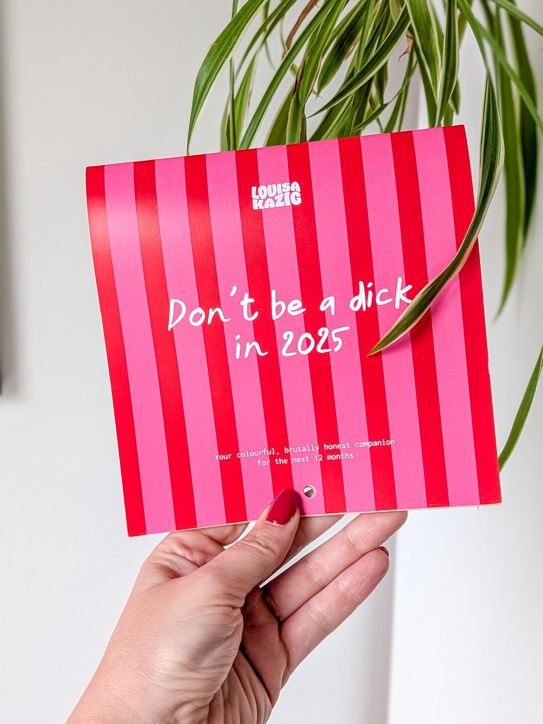 2025 Mini Wall Calendar Square Brutally Honest Calendar - Etsy