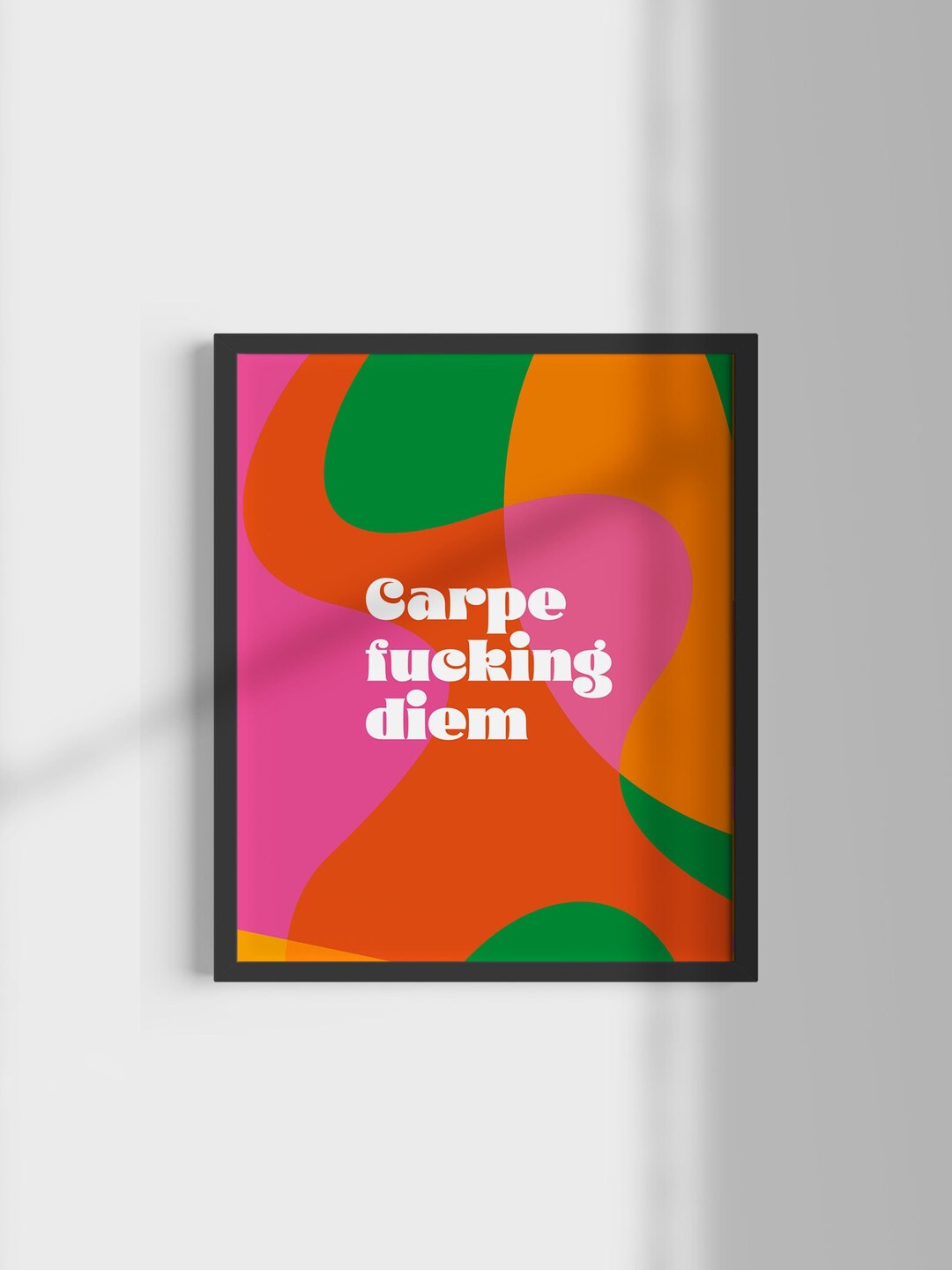 Unhöflicher Kunstdruck Carpe Fucking Diem Art Print - Etsy.de