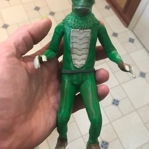 Hand Painted Sleestak - 7.5 Inch Figure - 1974 Land of the Lost - Etsy