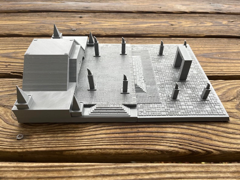 Altrusian City Plaza as Seen in Pylon Express 1974 Land of - Etsy