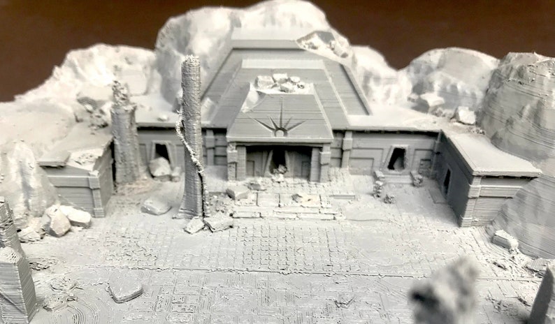 Lost Temple (as Seen in 3rd Season) 1974 Land of the Lost - Etsy