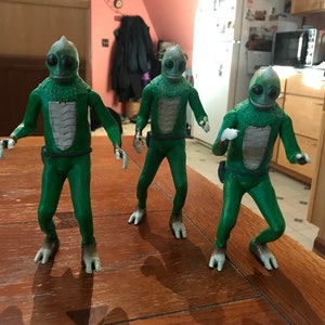 Hand Painted Sleestak - 7.5 Inch Figure - 1974 Land of the Lost - Etsy