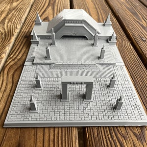 Altrusian City Plaza (as Seen in Pylon Express) 1974 Land of the Lost ...