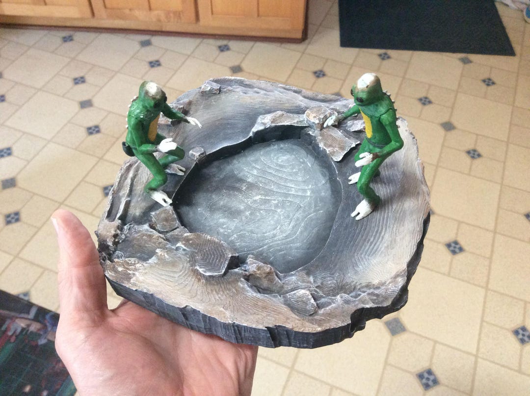 Sleestak Pit Model (1/18th Scale) From 1974 Land of the Lost - Etsy