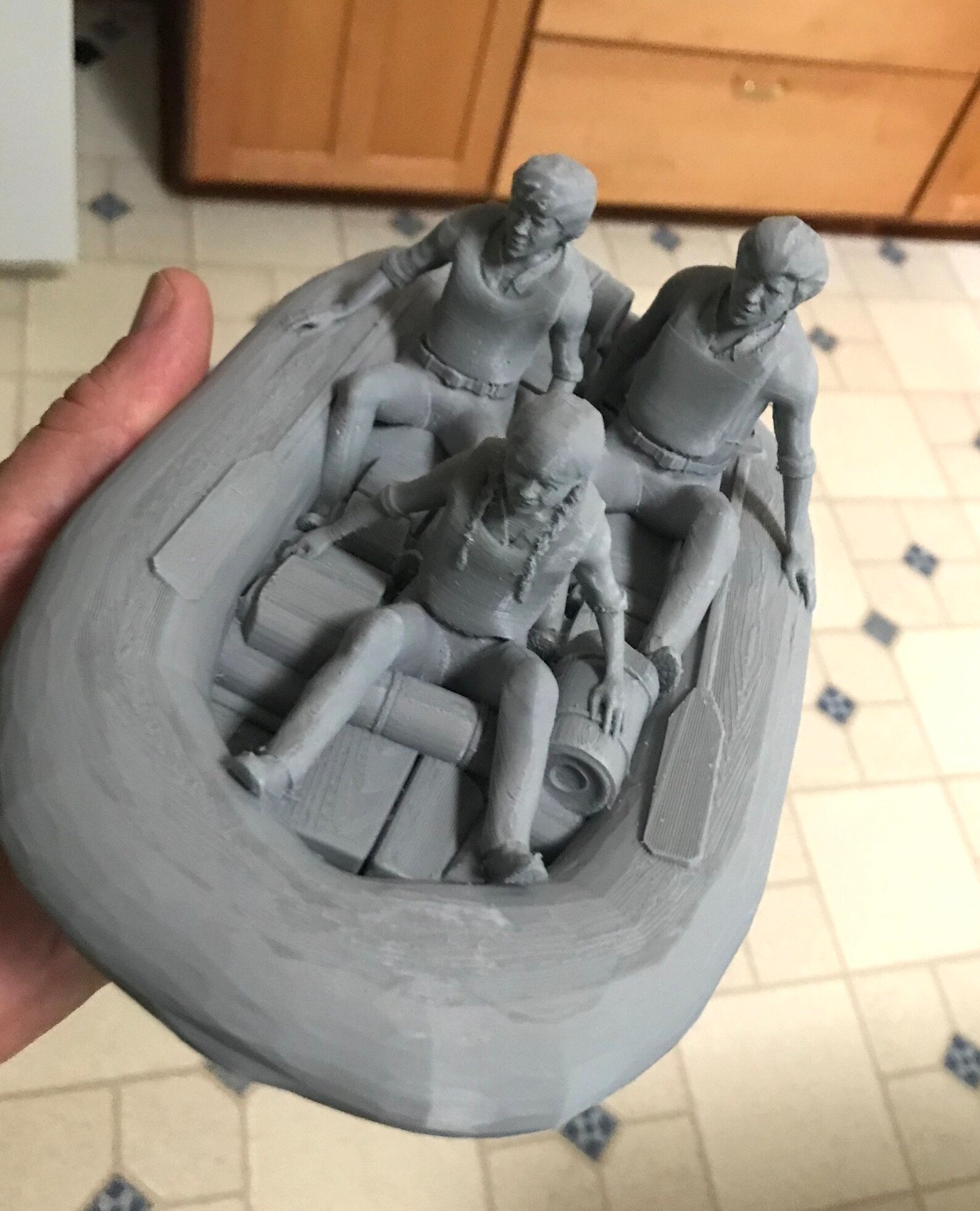Marshal's Raft Scene From Land of the Lost - Etsy