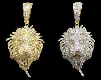 Gold Lion Head | Etsy