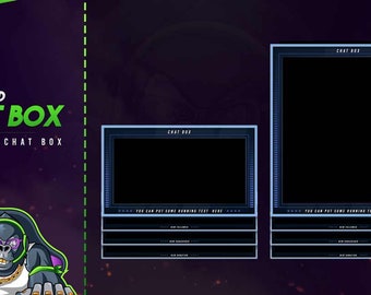 Twitch Chat Box - Etsy