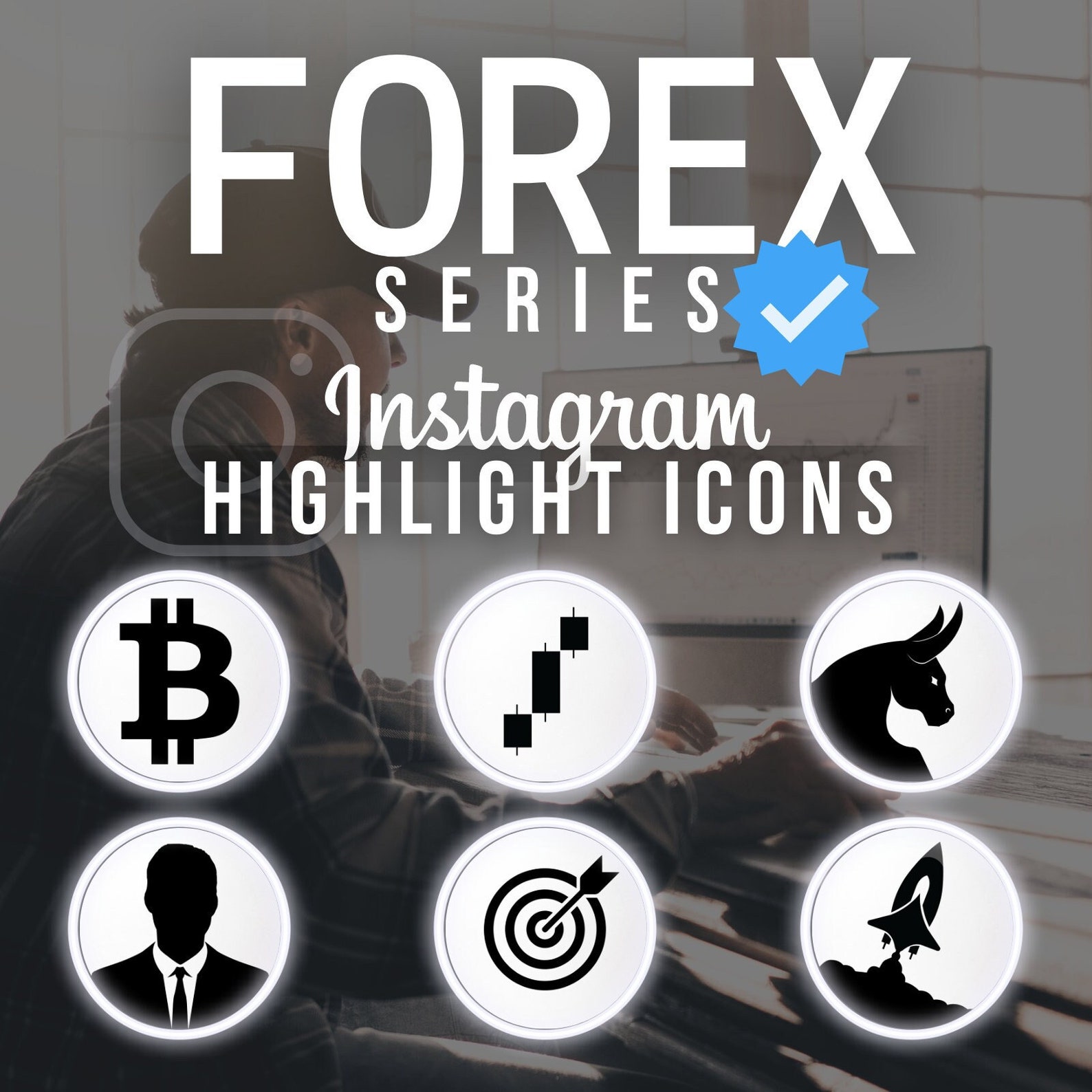 Instagram Forex Highlight Icons - Social Media - Covers - Profile ...