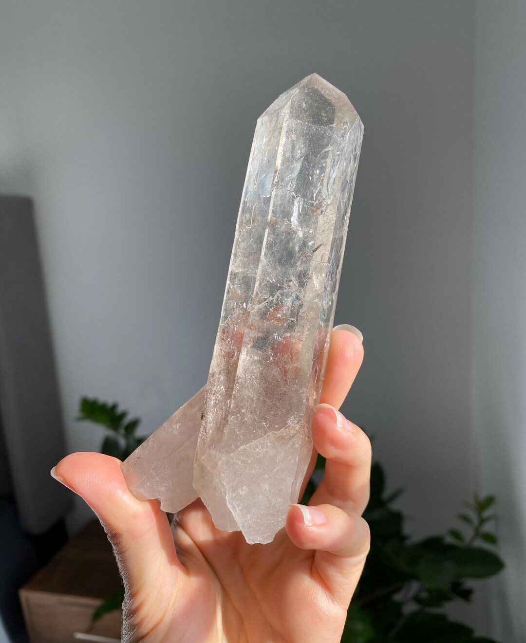 Gorgeous Starbrary Quartz Wand, Record Keeper, Rainbows healing Wand ...