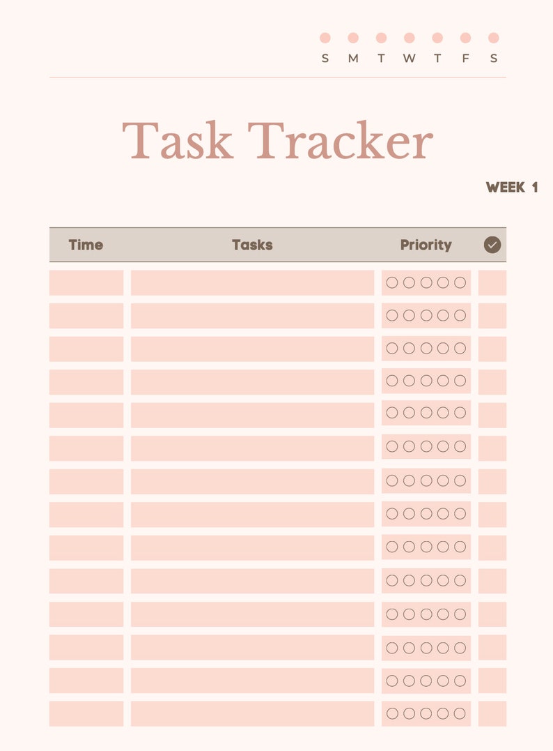 Project Planner, Printable Template, Project Bundle, Project Tracker ...