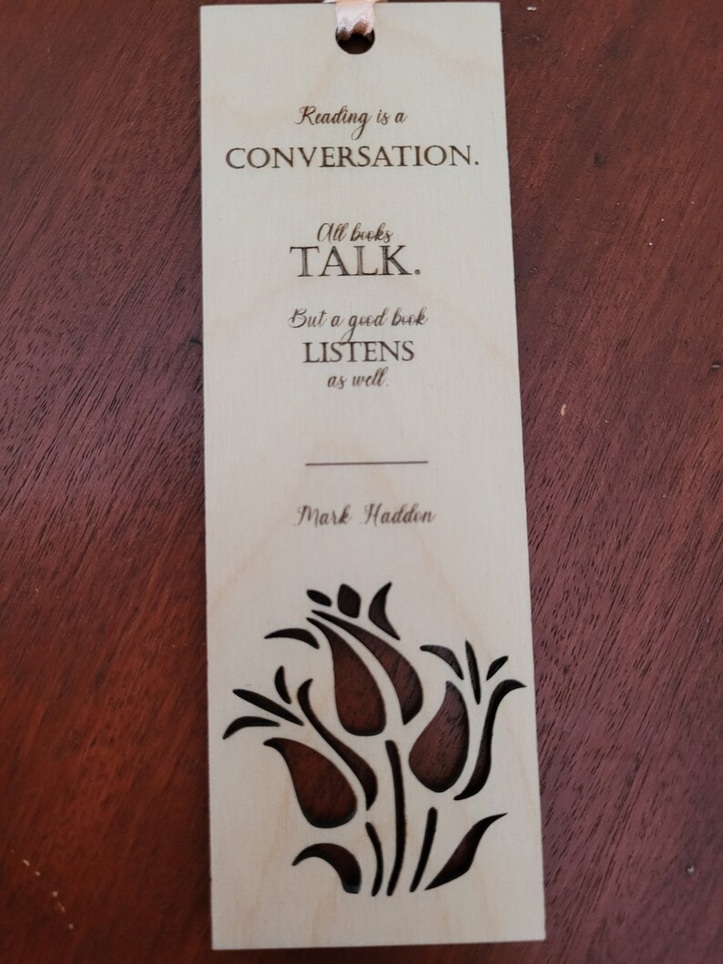 Wooden Bookmarks, Gift Ideas. Laser Cut File SVG DXF, Vector Plans ...