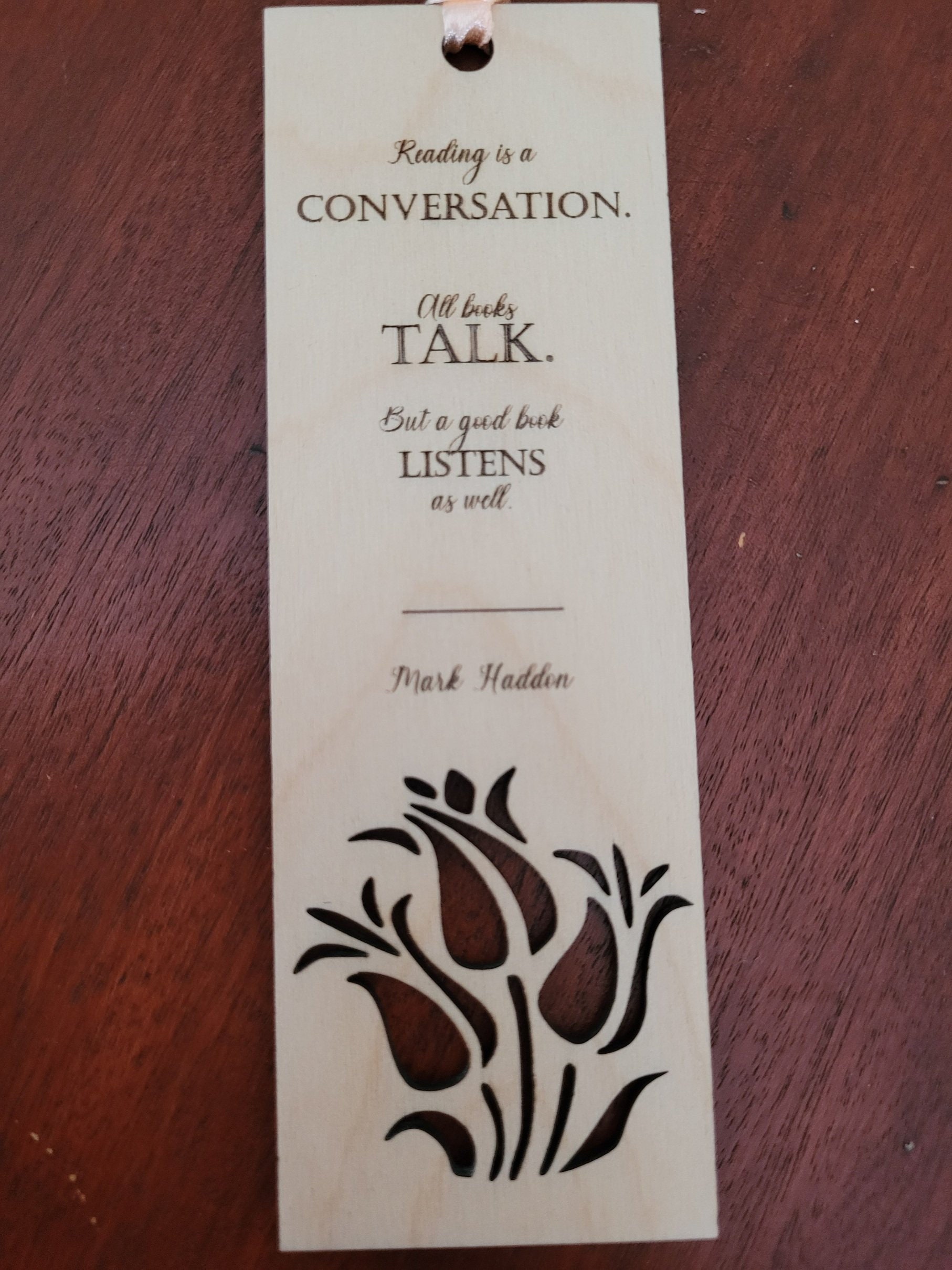 Wooden Bookmarks, Gift Ideas. Laser Cut File SVG DXF, Vector Plans ...