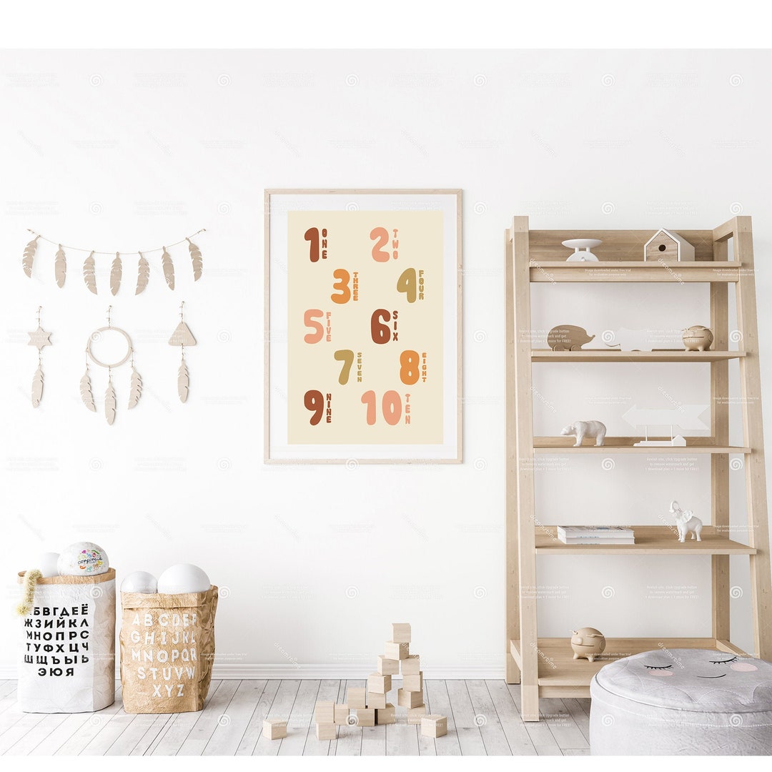 Neutral Number Chart Printable - Etsy