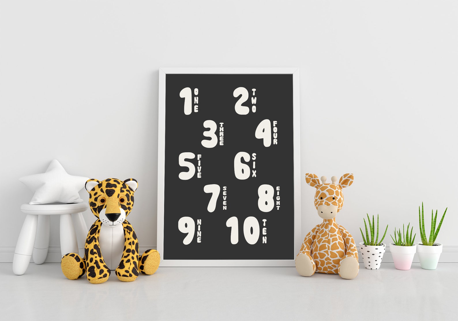 Number Chart Printable - Etsy