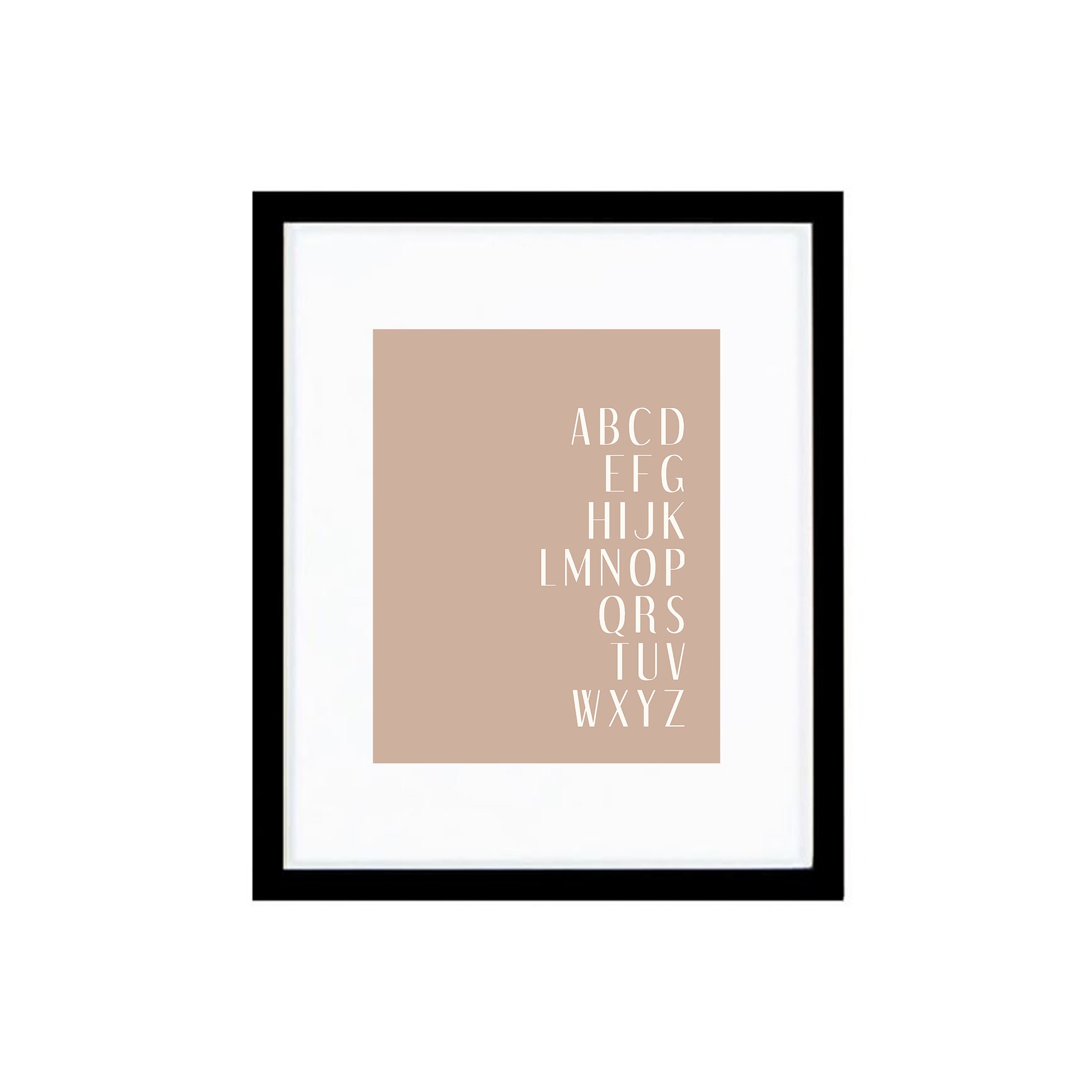 Letter Chart Printable - Etsy