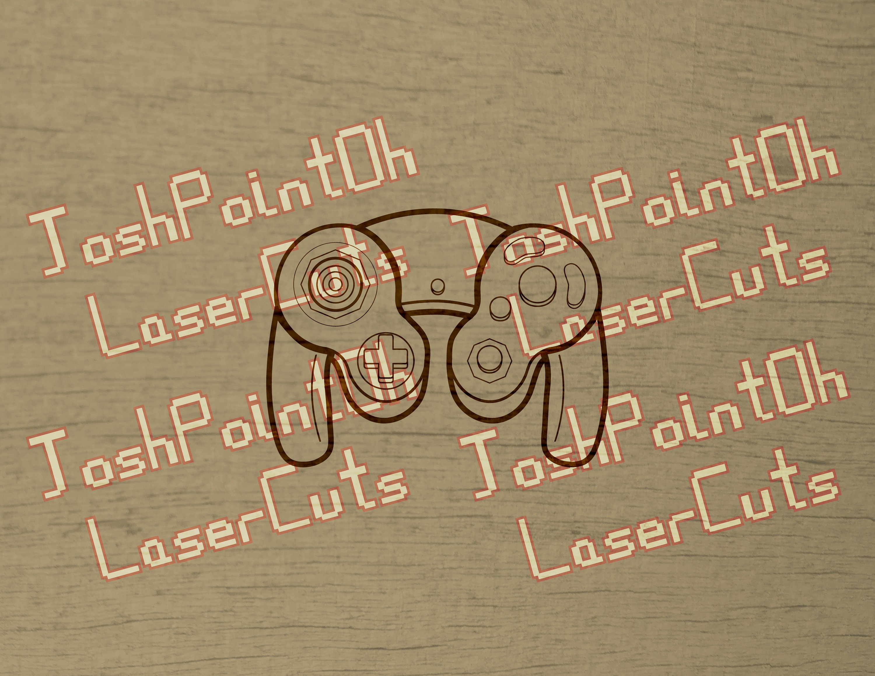 Gamecube Controller (SVG) - Etsy