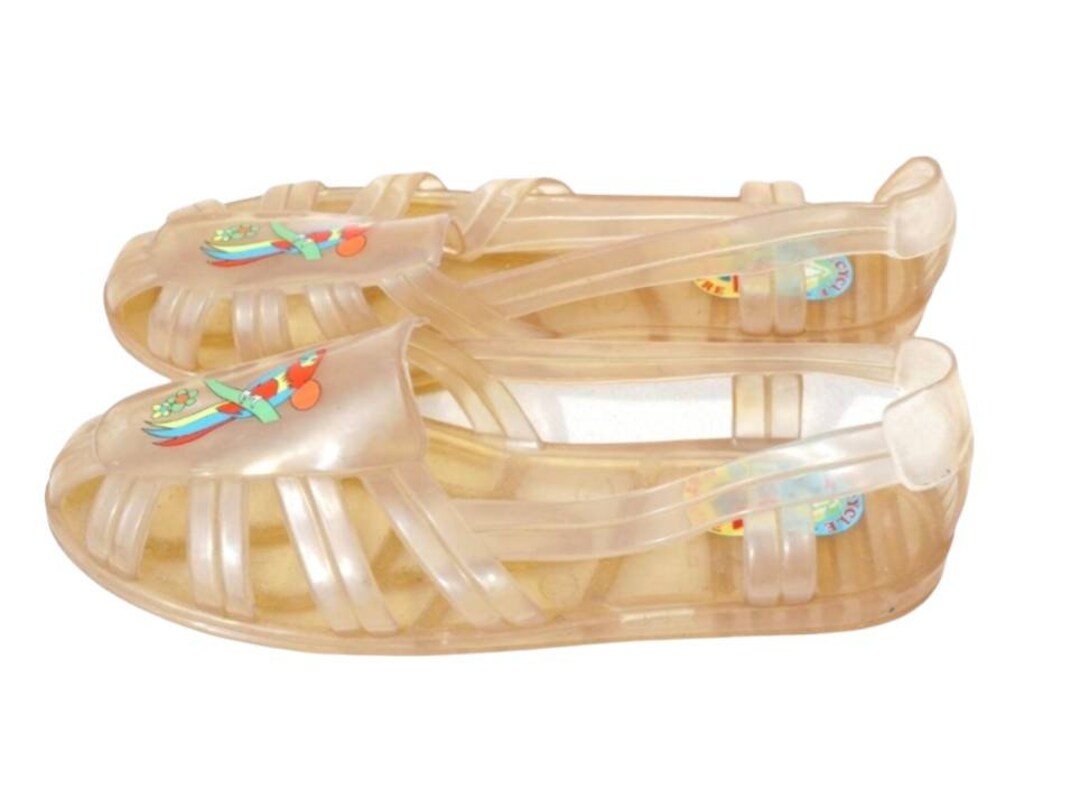 1980s Igor Recycle Rubber Jelly Sandals - Etsy