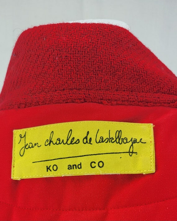 1980s Jean Charles De Castelbajac Red & Purple Plaid Vintage 1980s Jean Charles De Castelbajac Red & Purple Plaid Vintage
