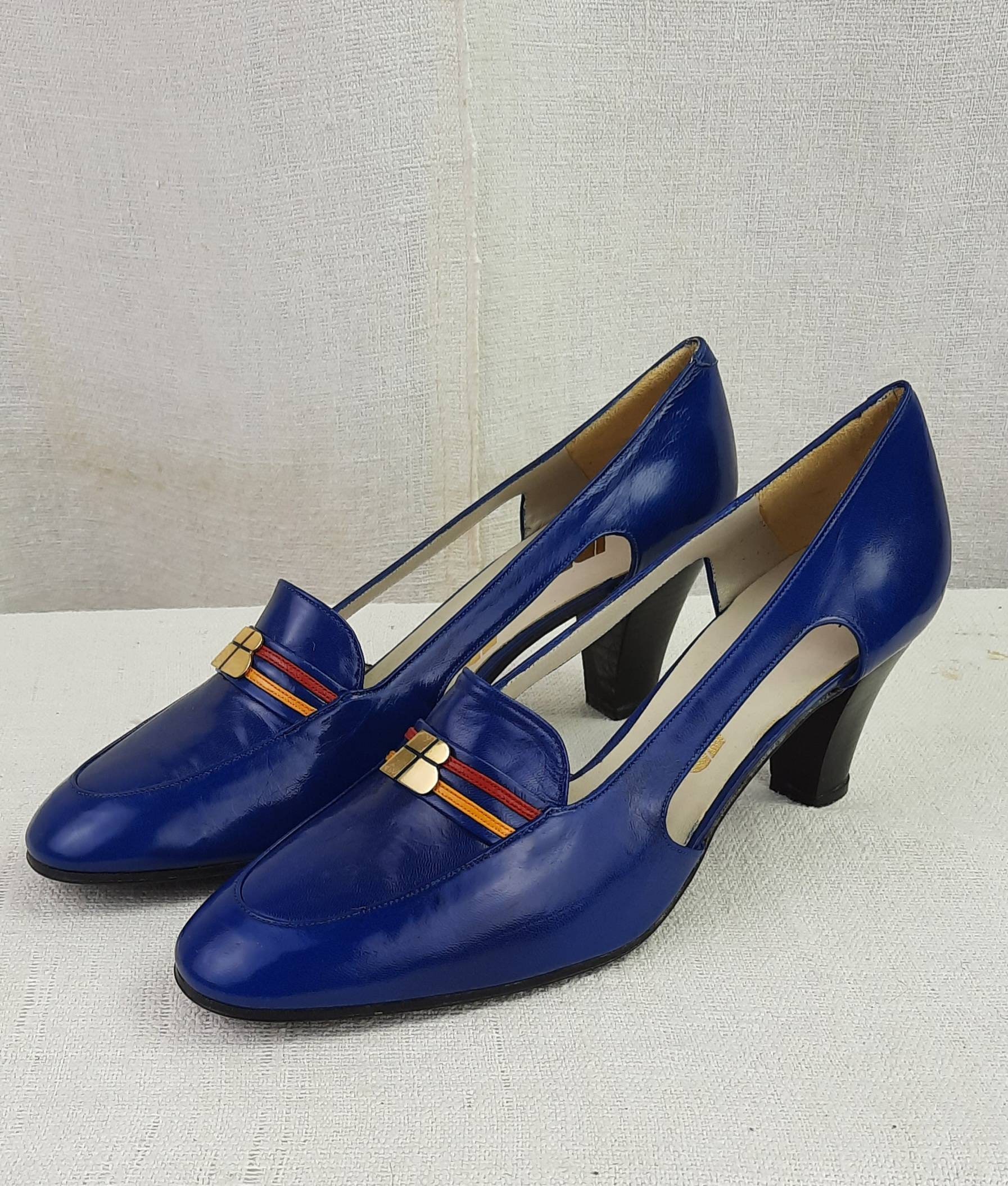 1980s Rare Stewardess Uniforms Shoes for Spanish National - Etsy