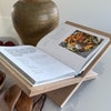 Travertine Bookstand in 2 Sizes, Marble Bookstand, Book Holder, Bookend ...