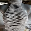 Chainmail Top and Skirt, Aluminum Handmade Butted Chainmail Bikini Set ...