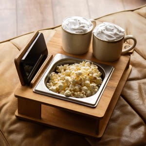 Customizable Couch Bar With Phone & Tablet Stand - Snack Holder - Etsy