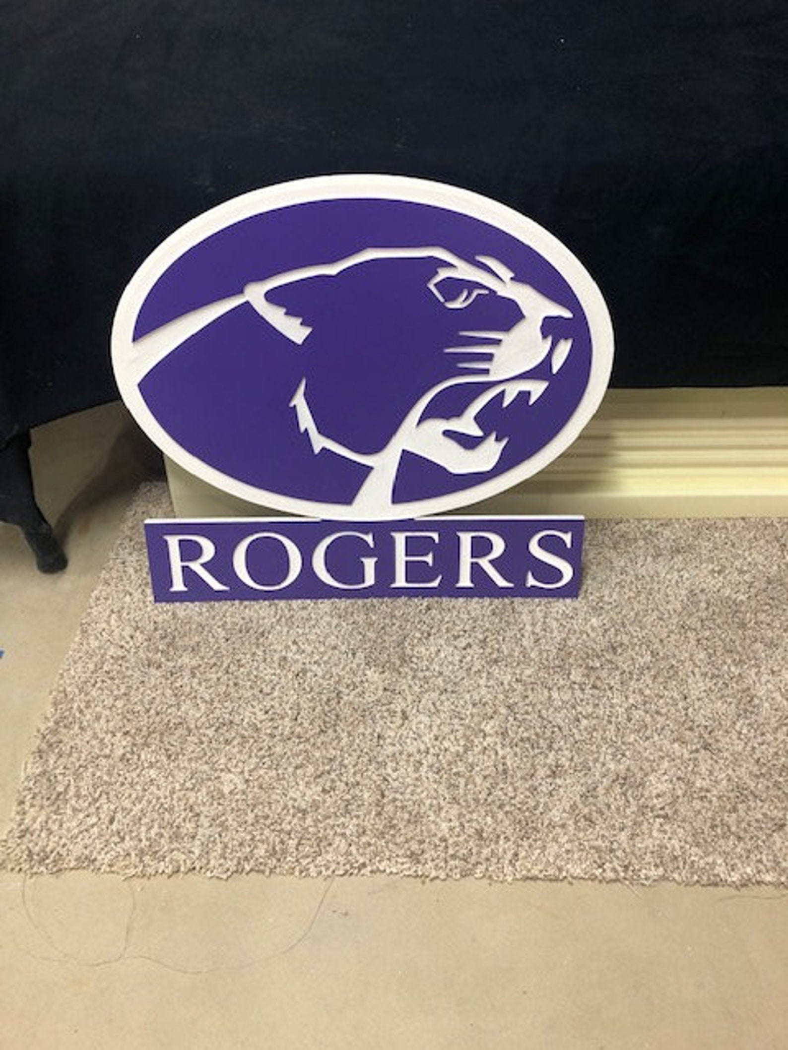 Custom 1/2" Pvc School and Sport Signs - Etsy