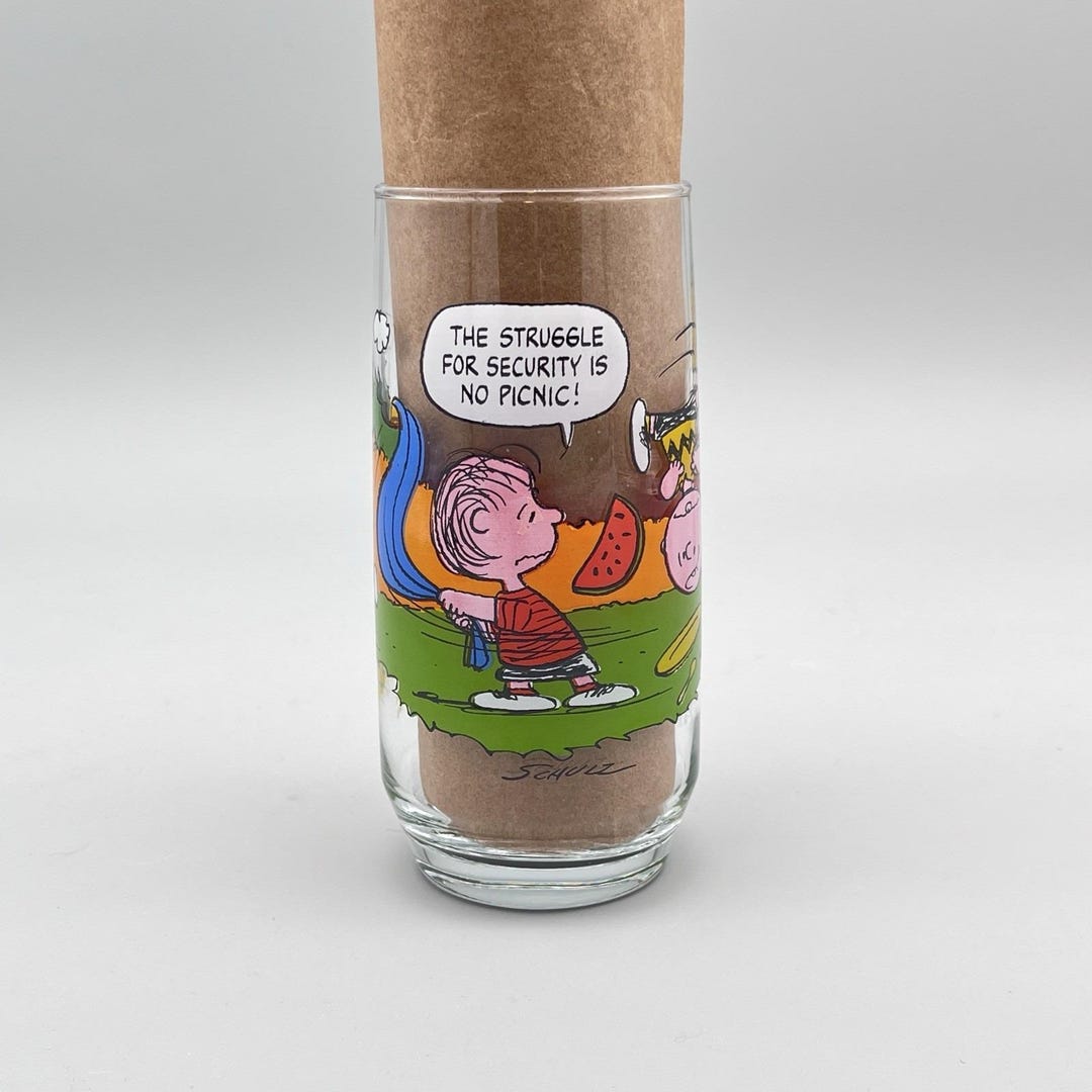 Vintage Mcdonalds Camp Snoopy Collection "struggle for Security" 6 ...