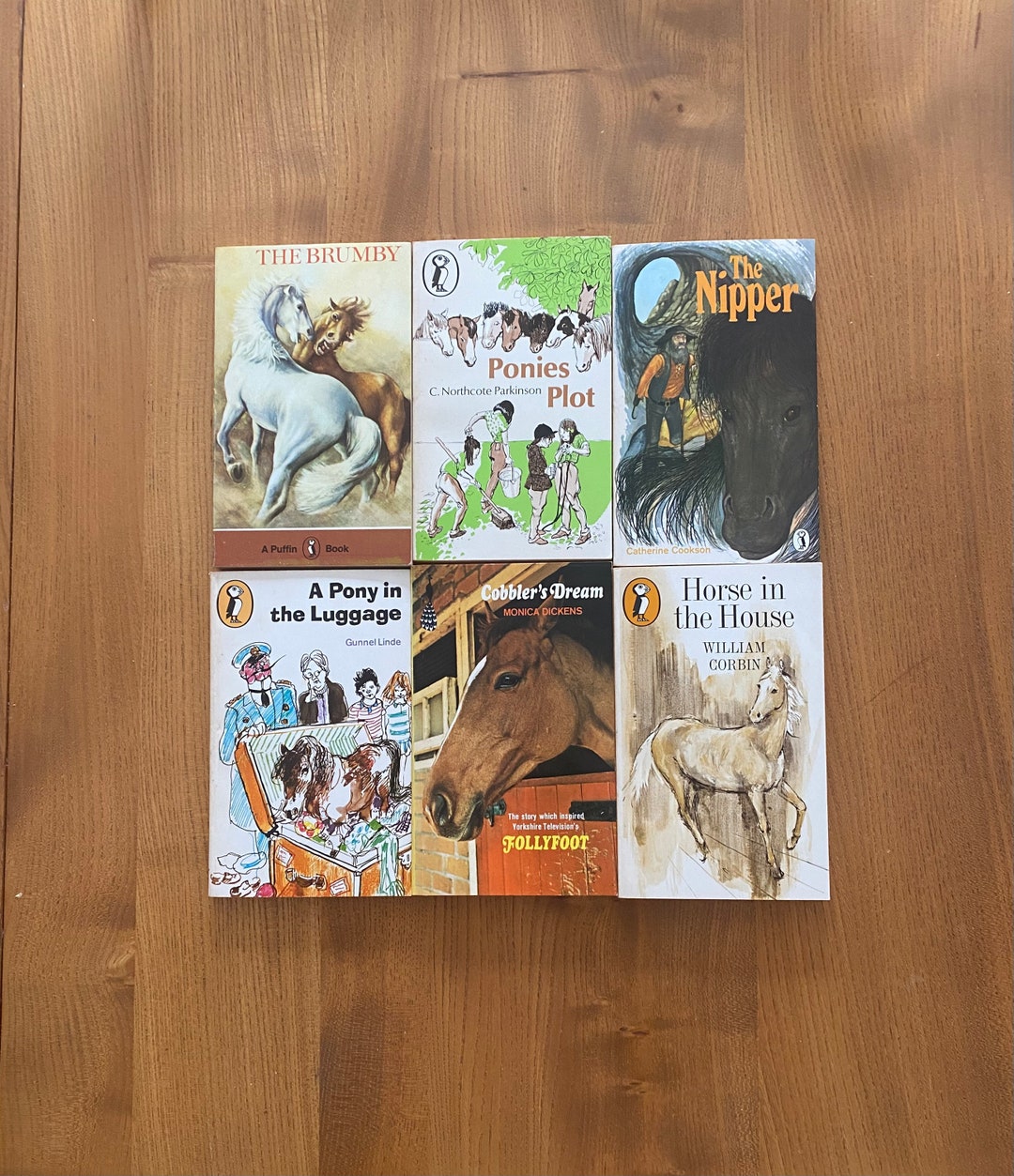 Vintage Puffin Horse and Pony Book Collection - Etsy
