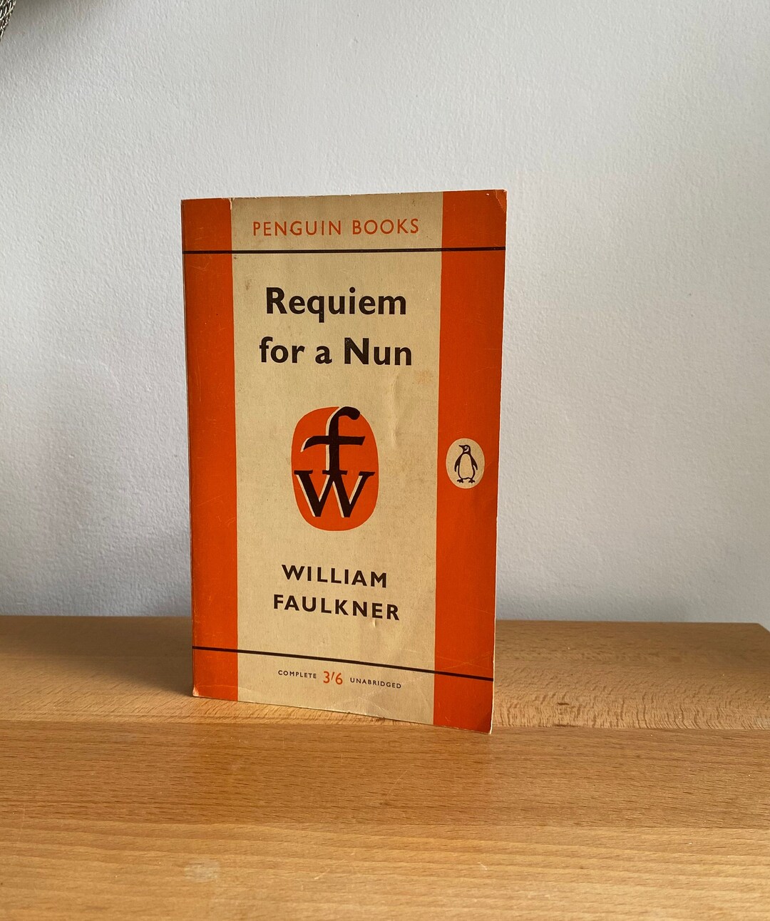 Requiem for a Nun by William Faulkner Vintage Penguin Book 1961 - Etsy