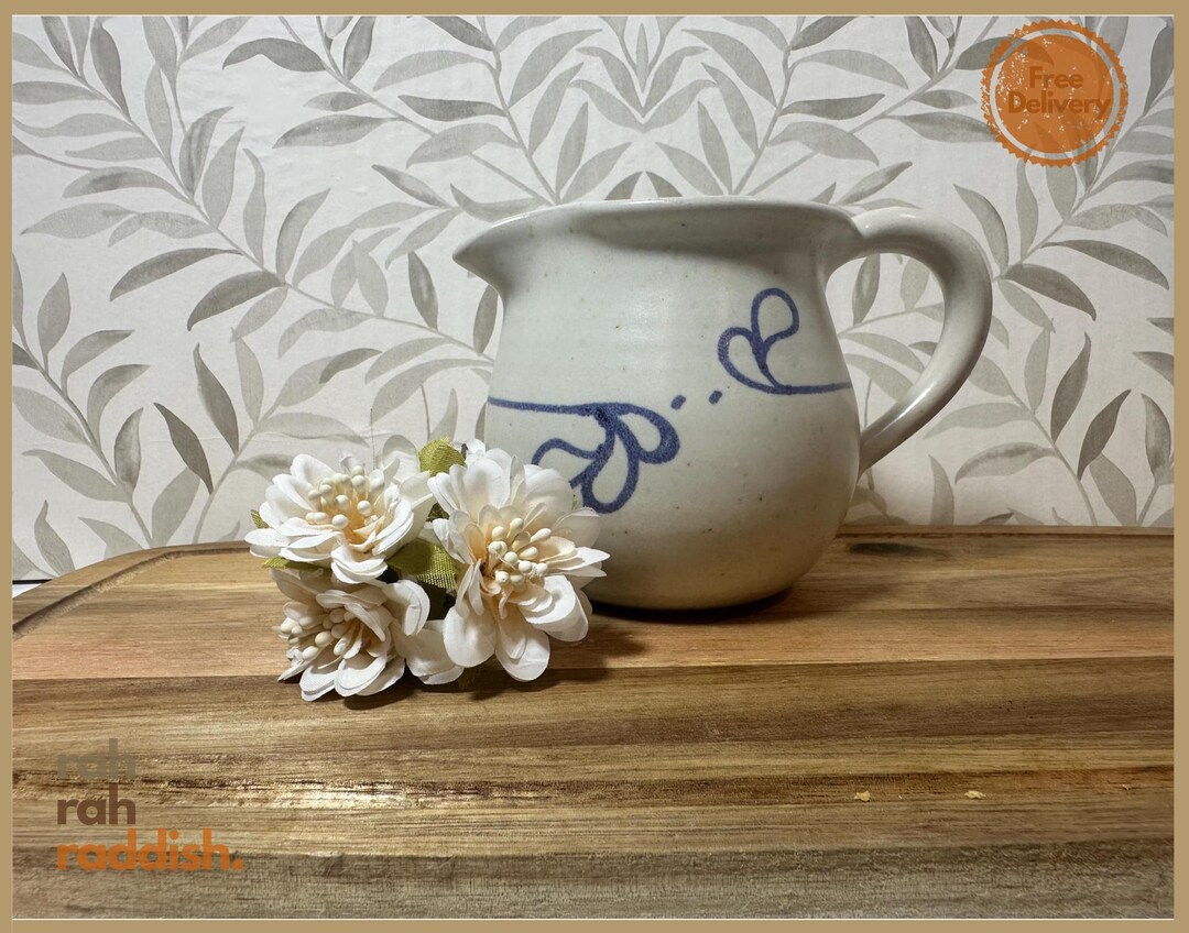 Skansen Krukmakeri Majvor and Peter Swedish Stoneware Creamer - Etsy UK